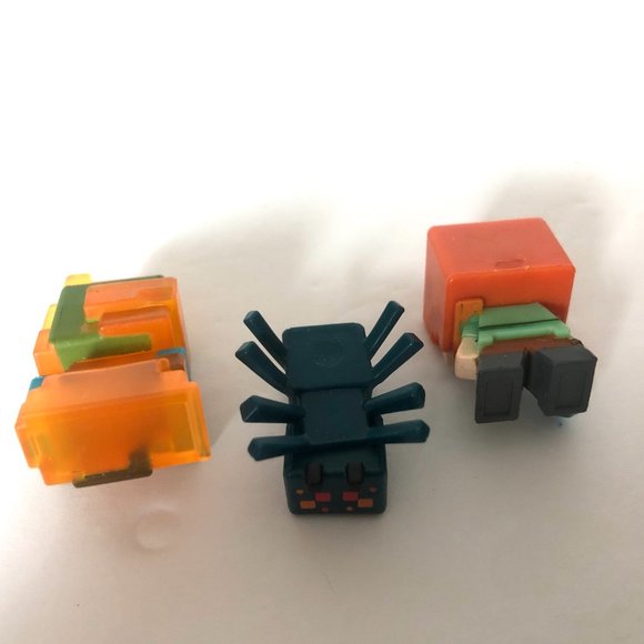 Minecraft | Toys | Minecraft Netherrack Series 3 Mini Figures Spider ...